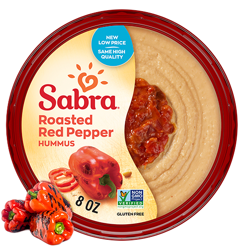 Sabra Roasted Red Pepper Hummus | Sabra